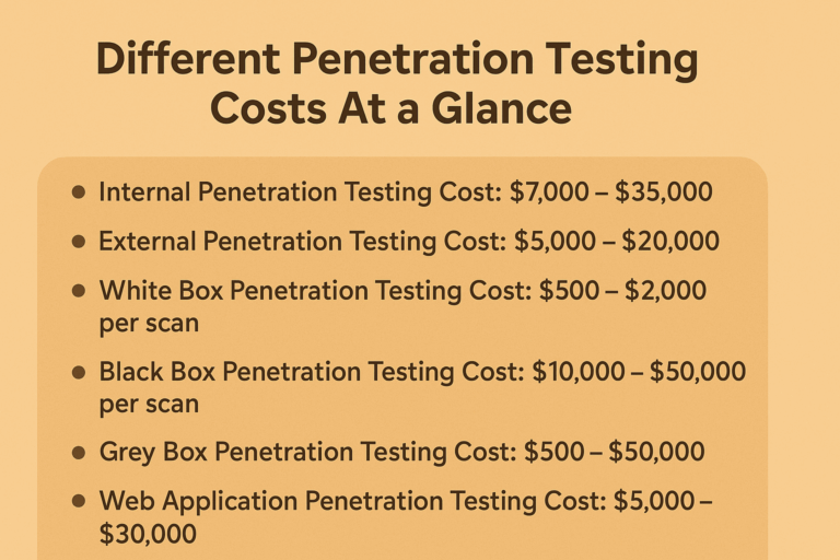 Penetration Testing Pricing for 2025