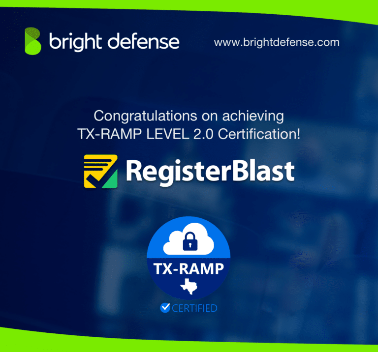 RegisterBlast Achieves TX-RAMP Certification with Support from Bright ...