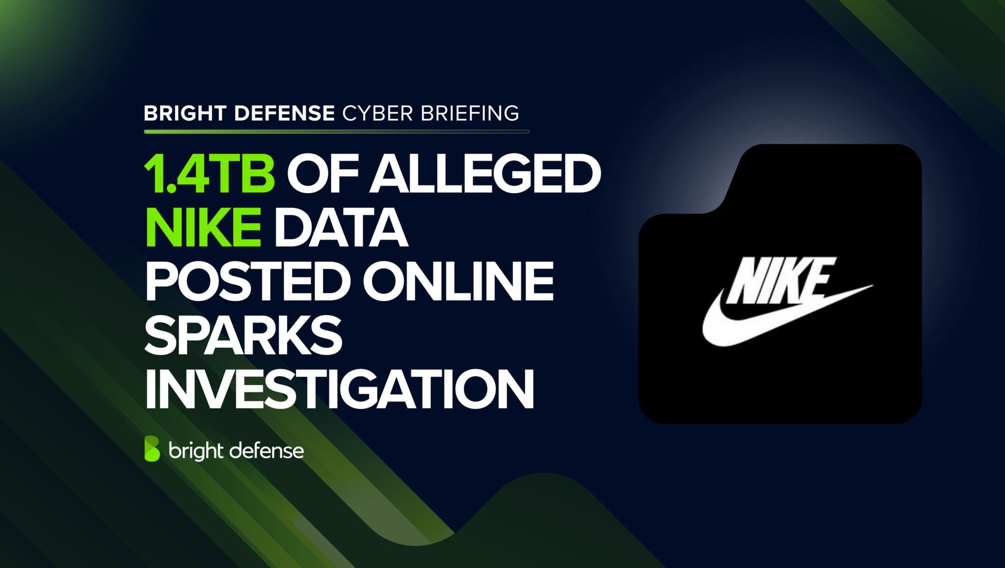 1.4TB Of Alleged Nike Data Posted Online Sparks Investigation
