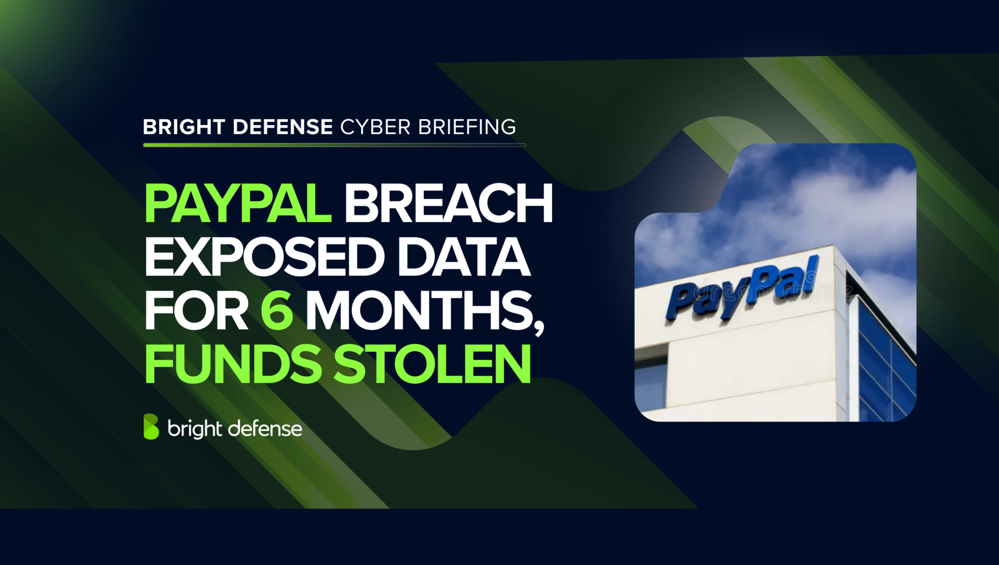 PayPal Breach Exposed Data for 6 Months, Funds Stolen
